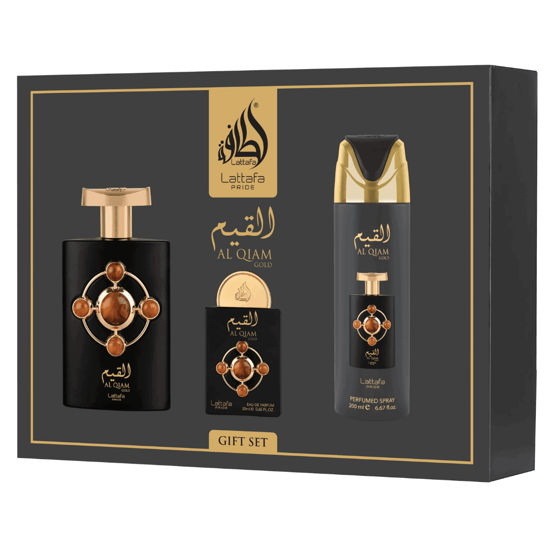 Lattafa Pride Al Qiam Gold Gift Set – Bulk Depot LLC